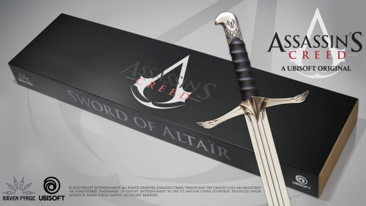 Raven Forge e Ubisoft se unem pra criar réplica da espada de Altair ...