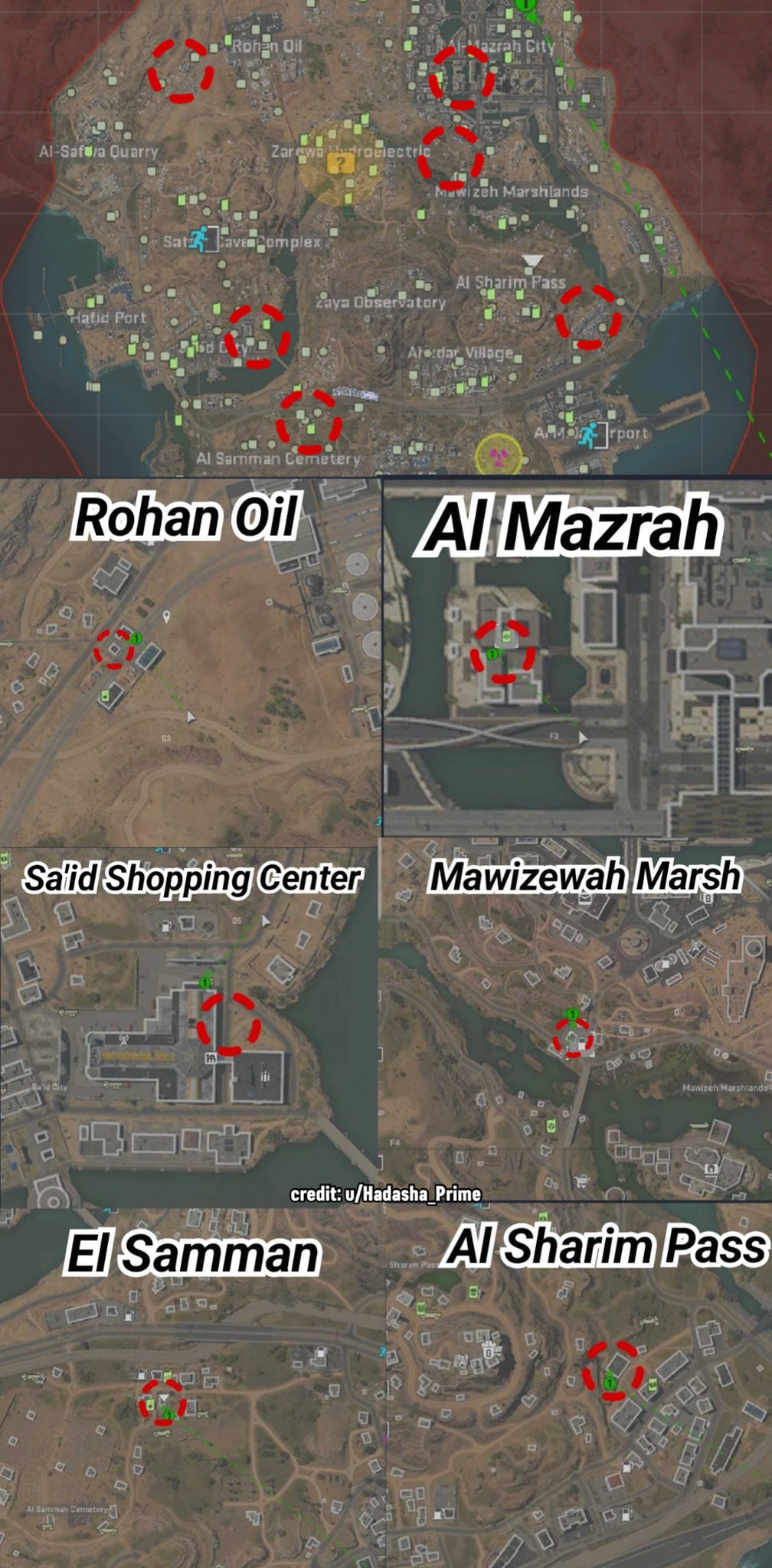 Warzone 2.0 DMZ Map Reveals Location of Hidden Dead Drops