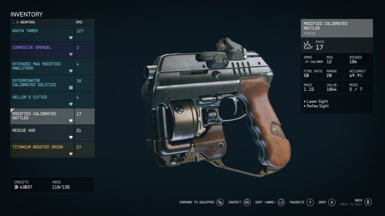 Starfield Weapon Tiers And Rarity System Explained - Insider Gaming