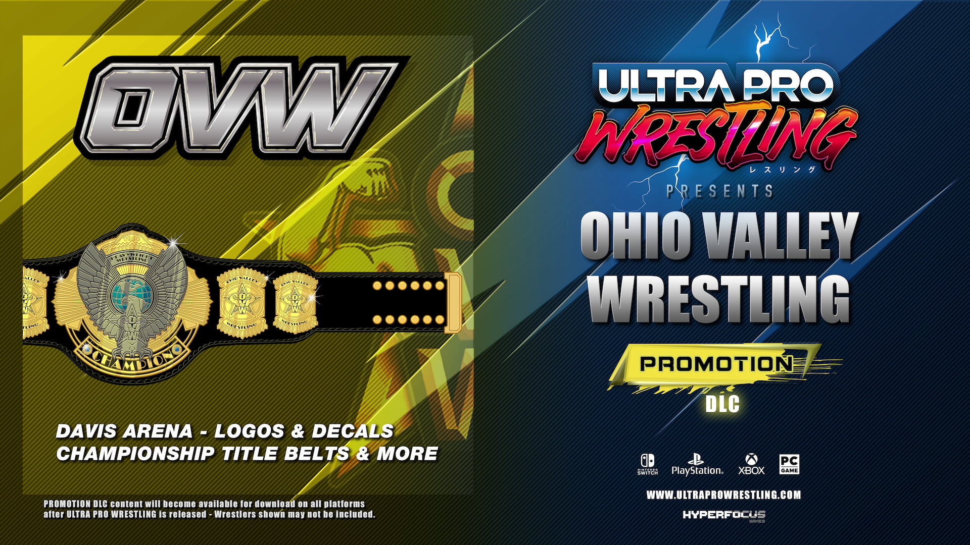 Ultra Pro Wrestling Announces Partnership To Bring OVW To The Game ...