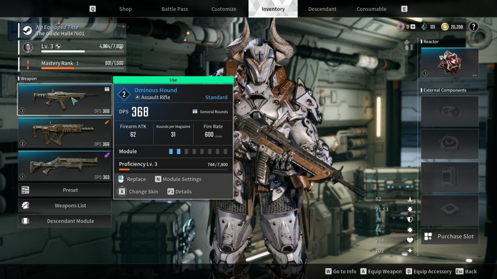 What Does Weapon Proficiency Do in The First Descendant? - Answered ...