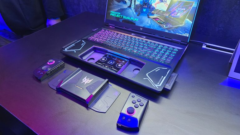 New Acer Gaming Laptop Concept Has Built-In Controller - Insider Gaming