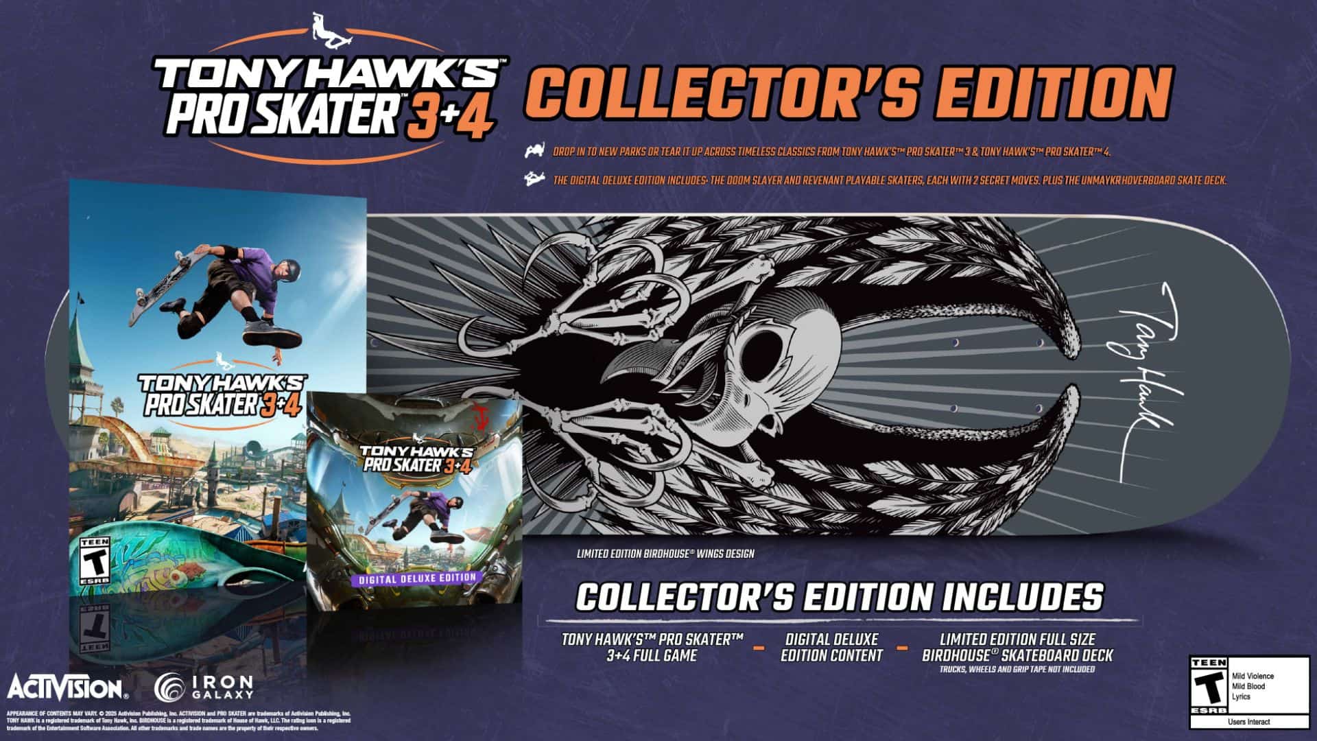 Every Tony Hawk's Pro Skater 3 + 4 Remake Edition & Price—Everything ...