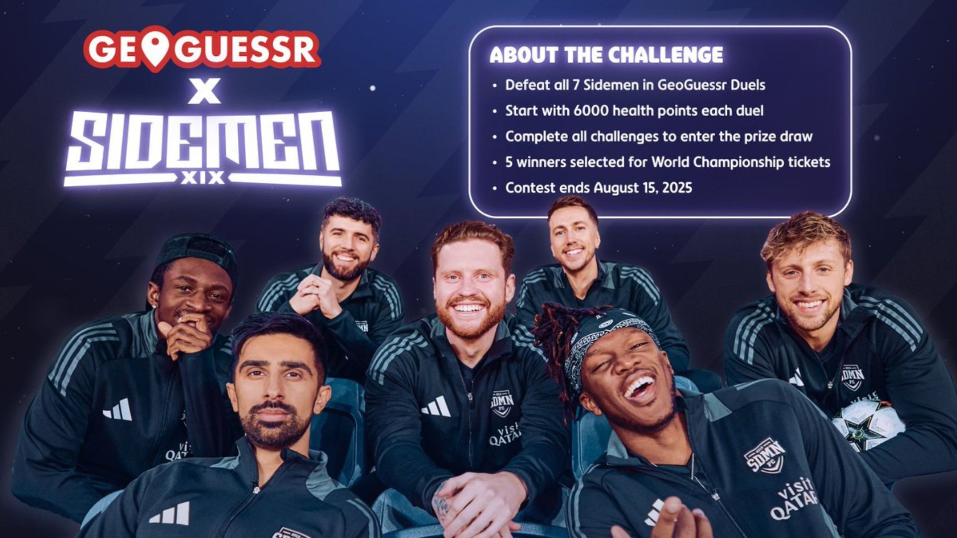 GeoGuessr Crossover With The Sidemen is Happening - Insider Gaming
