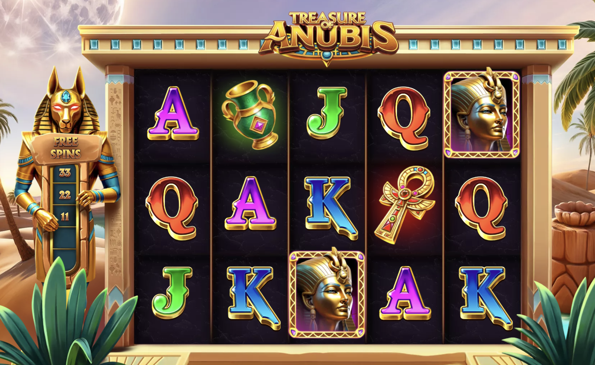 Play Treasure of Anubis: New Sweeps Slot At WOW Vegas Casino