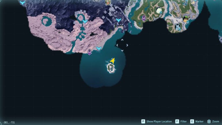 Palworld Tides of Terraria Map—All New Islands and Where to Find Them ...