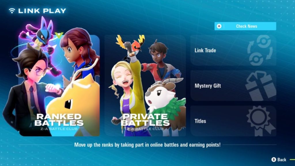 Pokémon Legends: Z-A Will Feature Ranked Battles & Four-Player PvP Mode ...