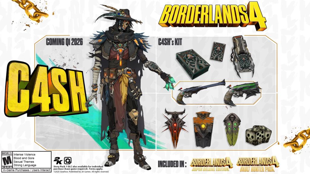 New Borderlands 4 Vault Hunter Revealed As Part of First DLC, Release ...