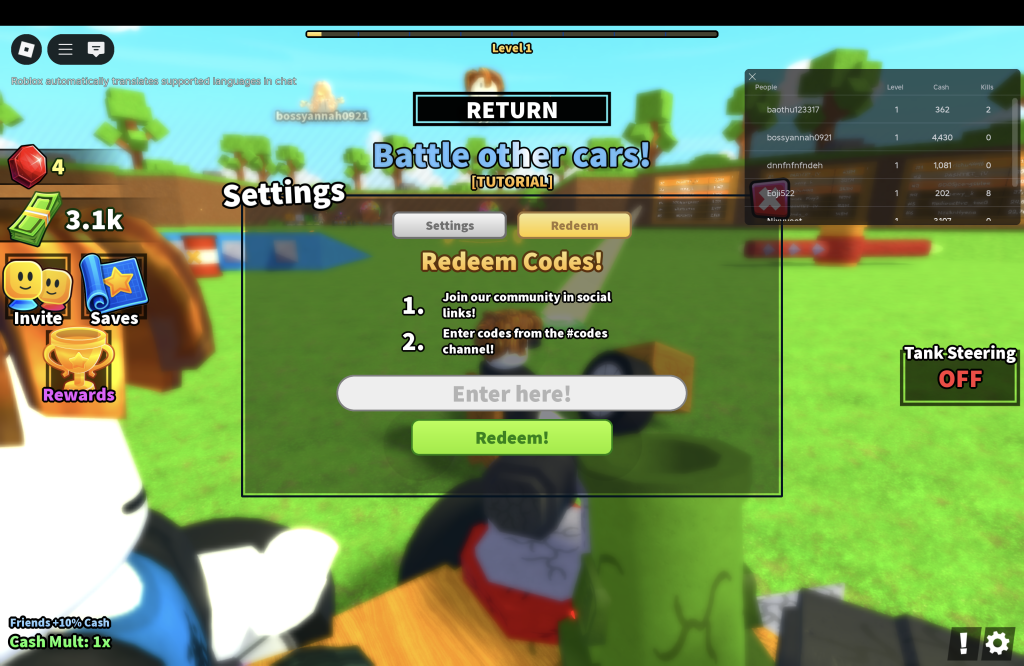 Car Battles Codes (January 2026) - Insider Gaming