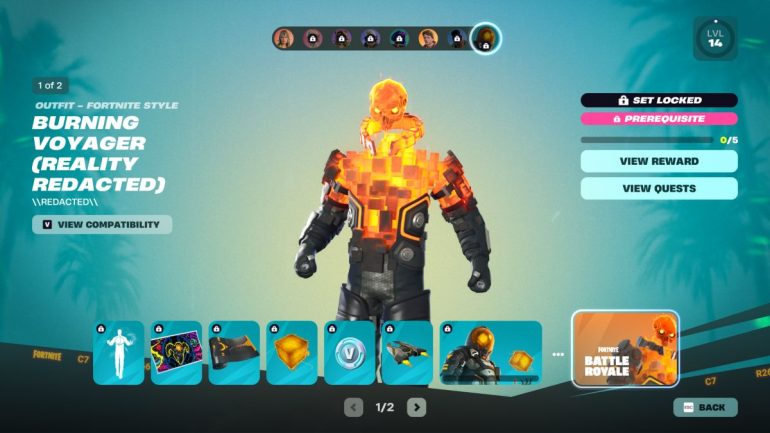 How to Unlock All Dark Voyager (Reality Redacted) Rewards in Fortnite ...