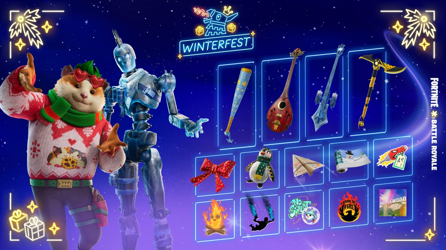 All Fortnite Winterfest 2025 Rewards & How to Get Them - Insider Gaming