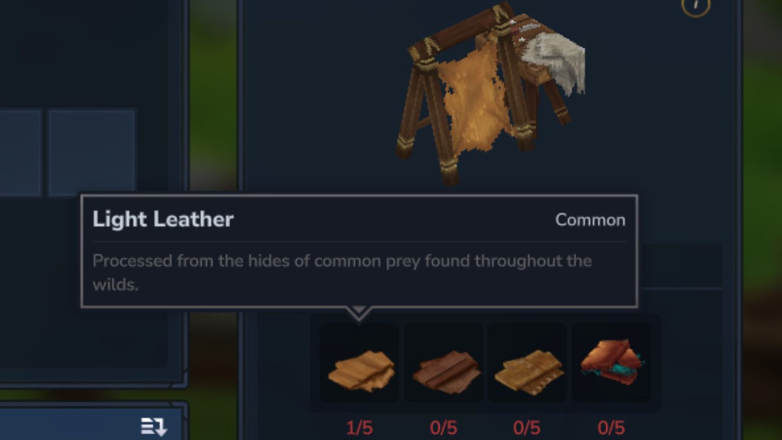 How To Make Light Leather In Hytale—Crafting Recipe & Ingredients ...