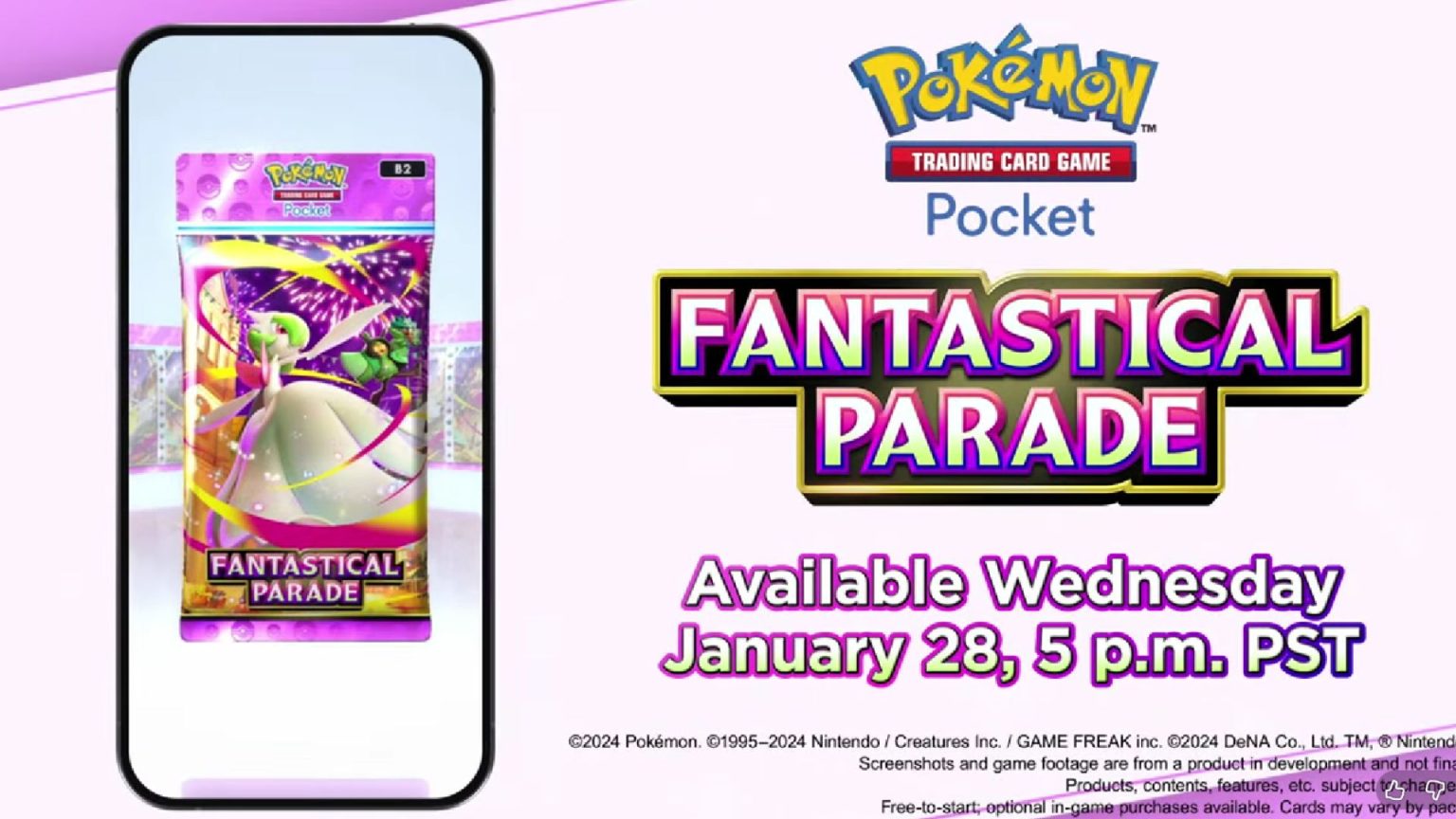 Pokémon TCG Pocket B2 Fantastical Parade—Release Date, Start Time ...