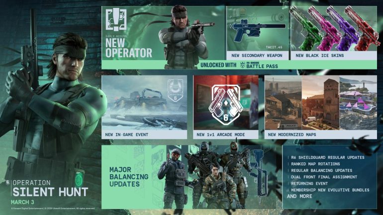Rainbow Six Siege X Operation Silent Hunt—Start Date, Release Times ...