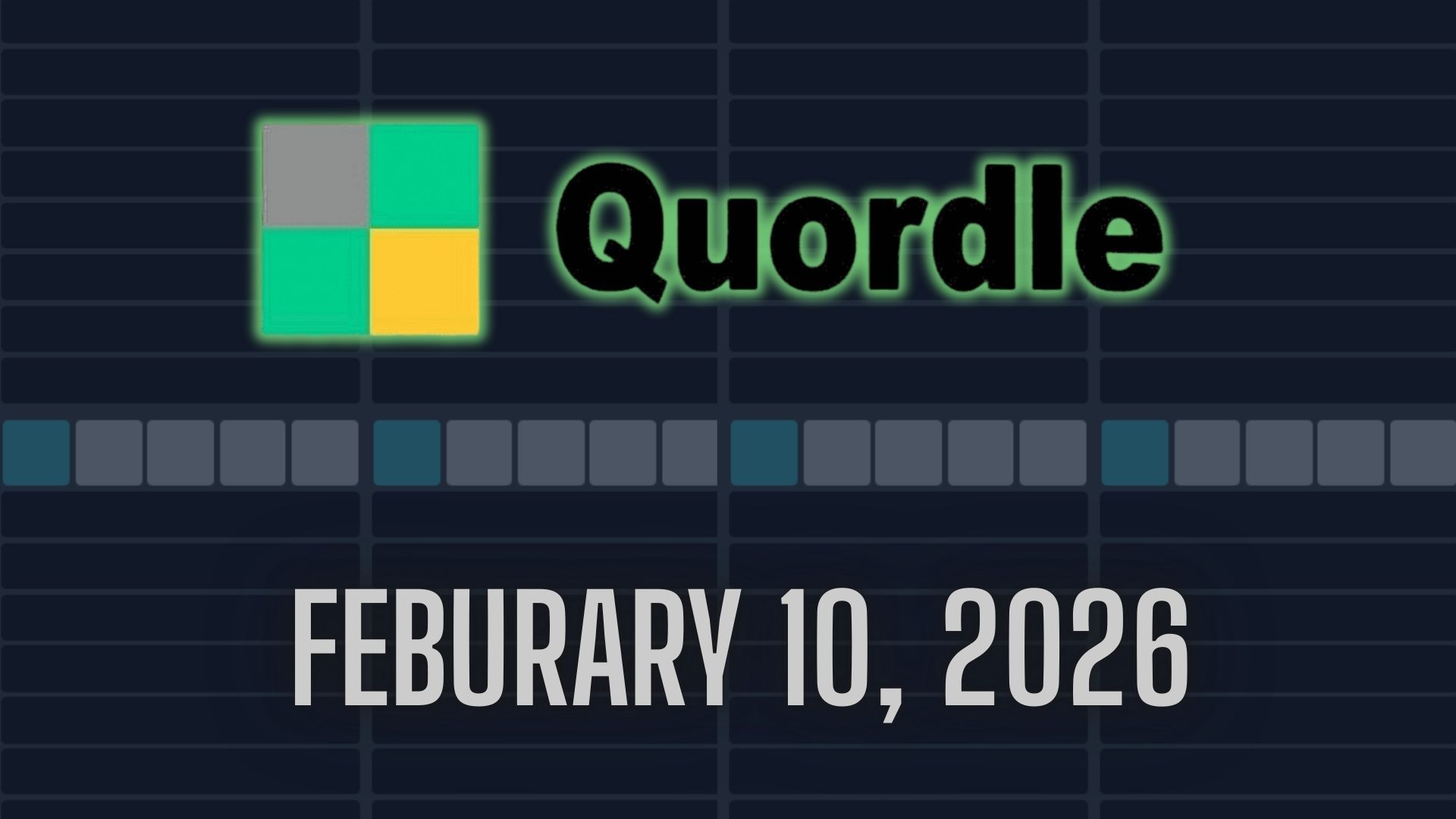 Today’s Quordle: Hints & Answers For February 10, 2026 - Insider Gaming