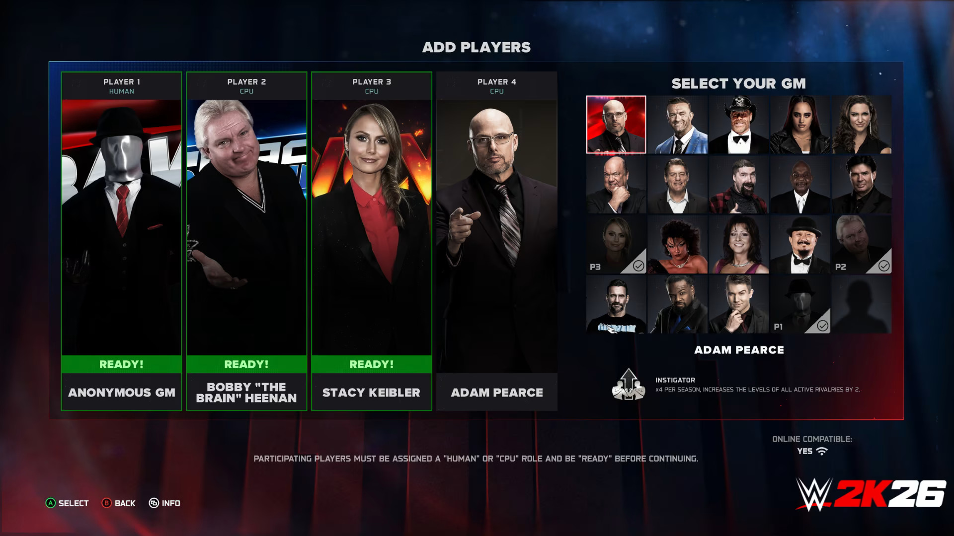 WWE 2K26 Expands MyGM With Longer Season and More - Insider Gaming