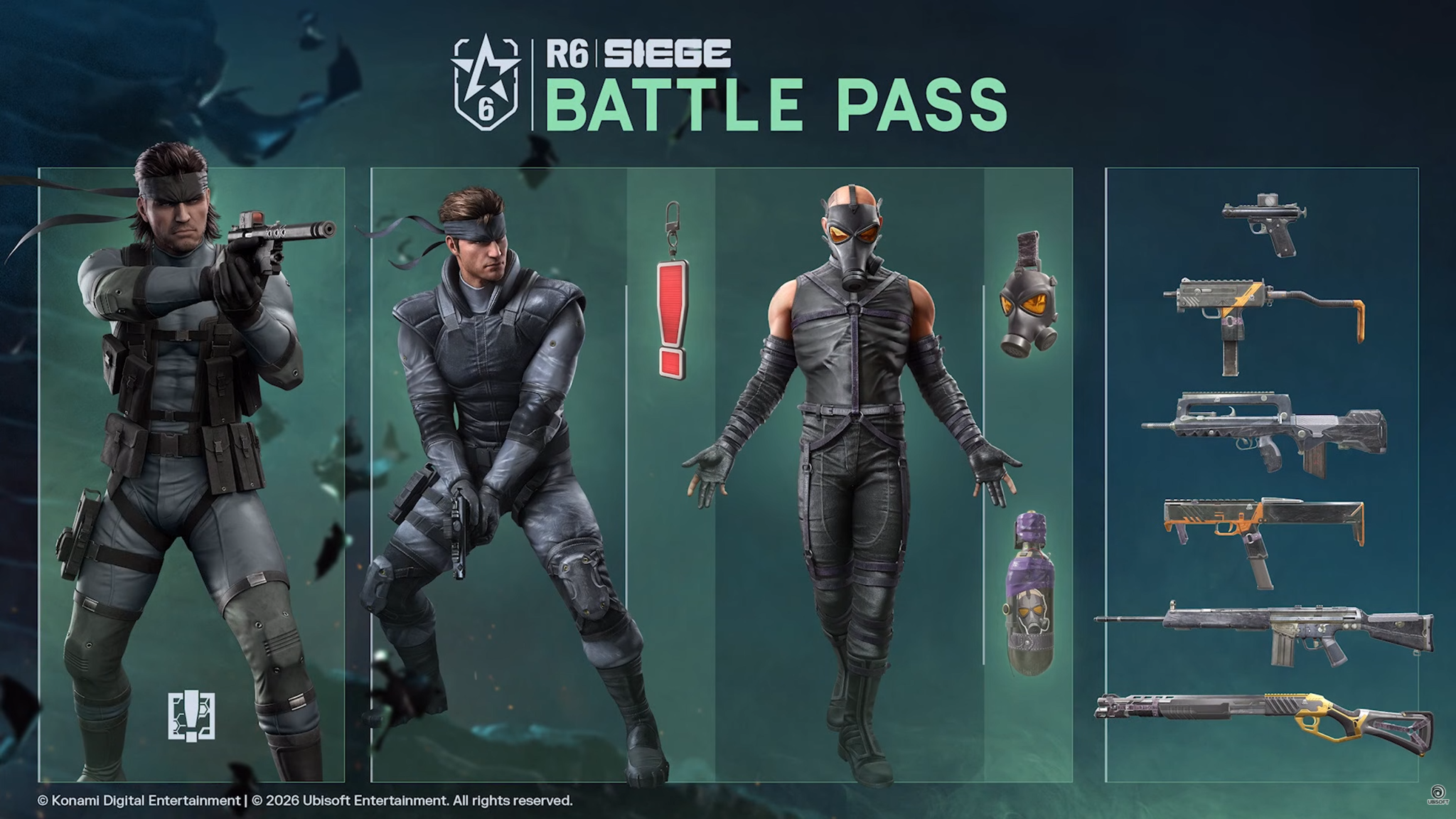 Solid Snake Unveiled for Rainbow Six Siege, Coming in Y11S1 'Operation ...