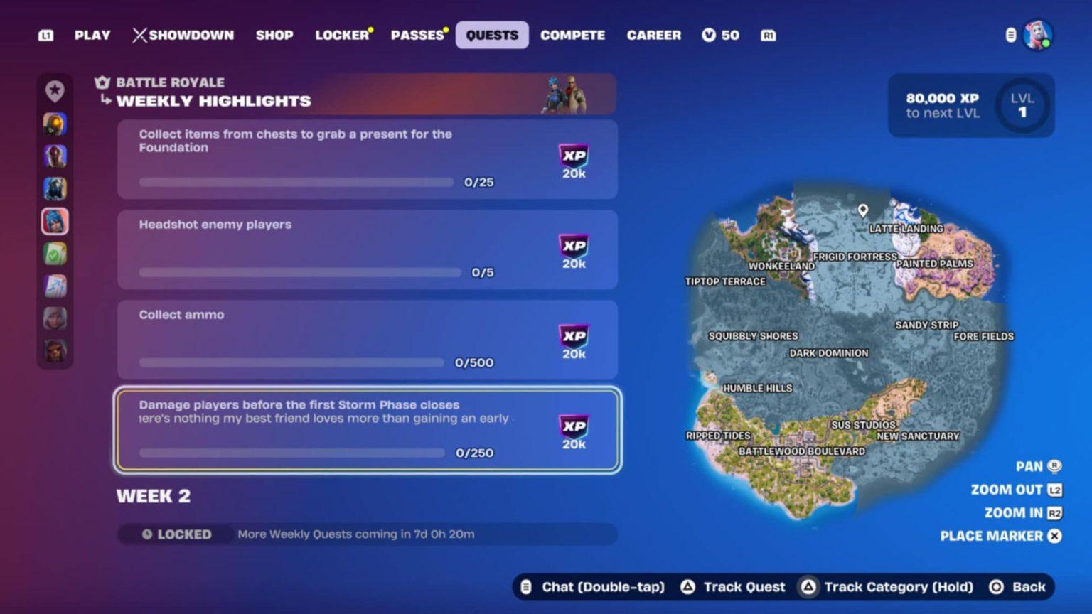 All Fortnite Chapter 7 Season 2 Week 1 Quests & How To Complete Them ...