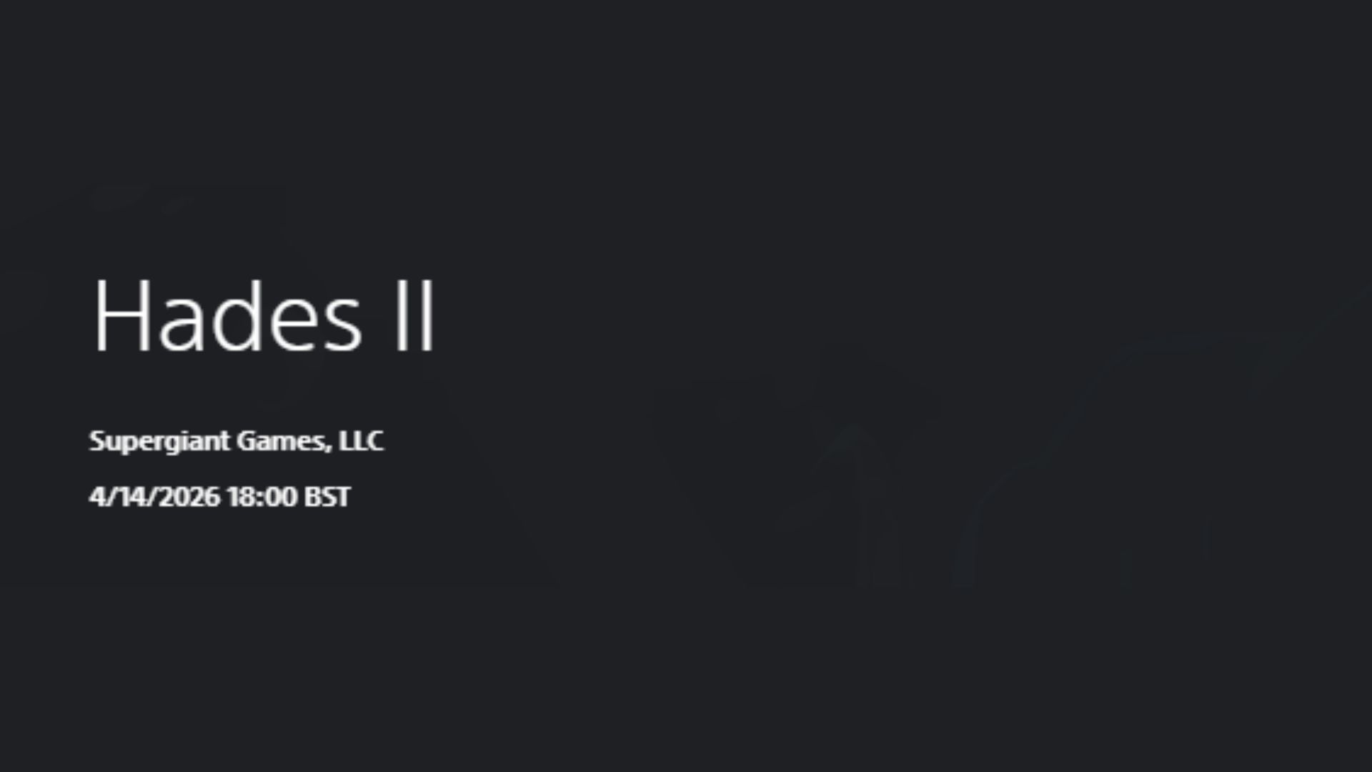 Hades 2 PS5 & Xbox Series X|S Release Date Countdown & Exact Start ...