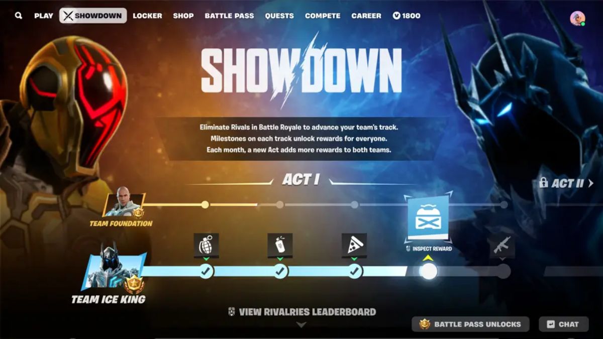 What is The Rivalry Screen in Fortnite? Chapter 7 Season 2 Rivalries ...
