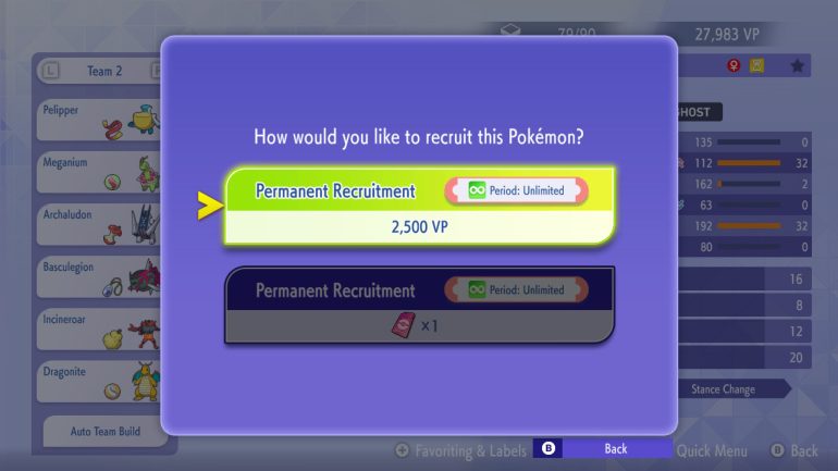 You Can Recruit Expired Trial Mons in Pokémon Champions