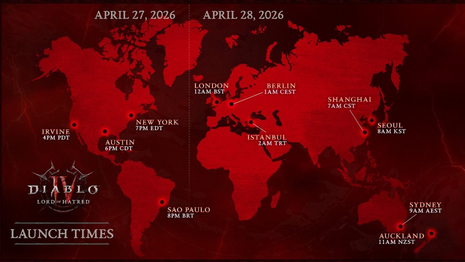 Diablo 4 Lord of Hatred Release Times, Editions & Price, Explained ...