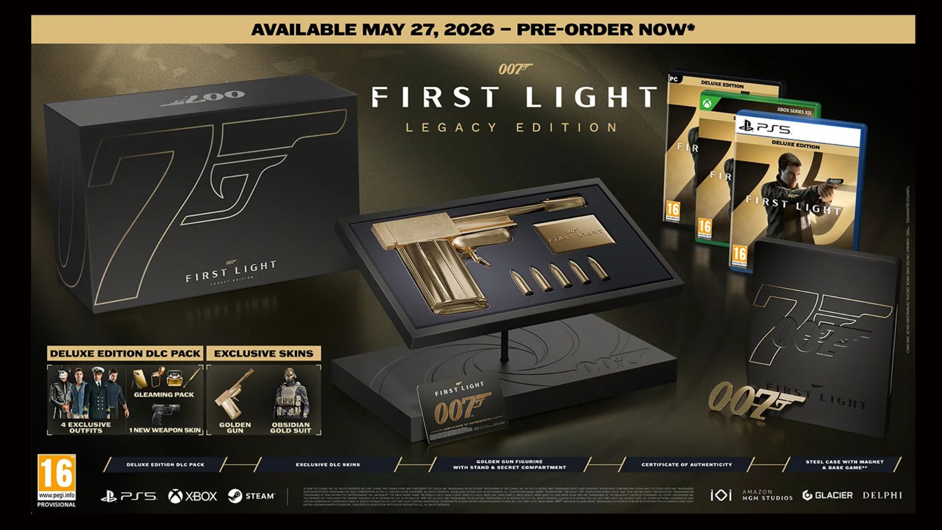 All 007 First Light Pre-Order Bonuses, Editions & Prices, Explained ...