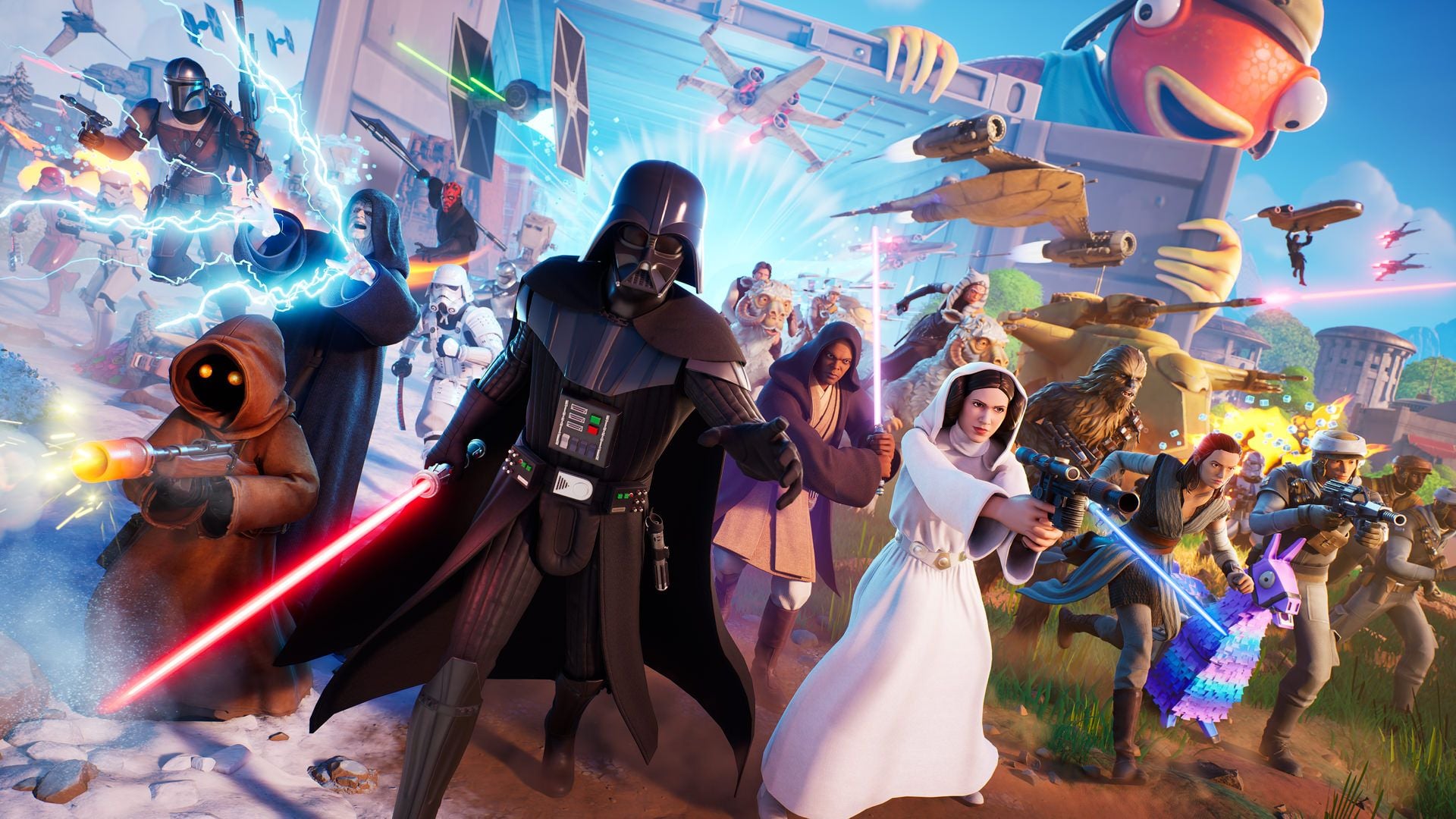 Full Fortnite x Star Wars May 2026 Roadmap: LEGO Fortnite, Mandalorian ...