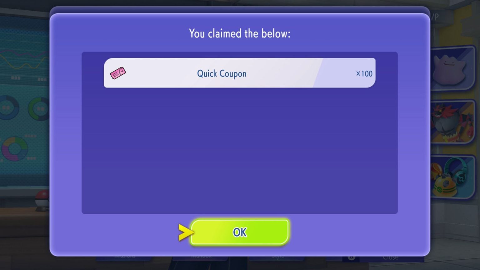How to Get 100 Free Quick Coupons in Pokémon Champions Regulation M-B ...